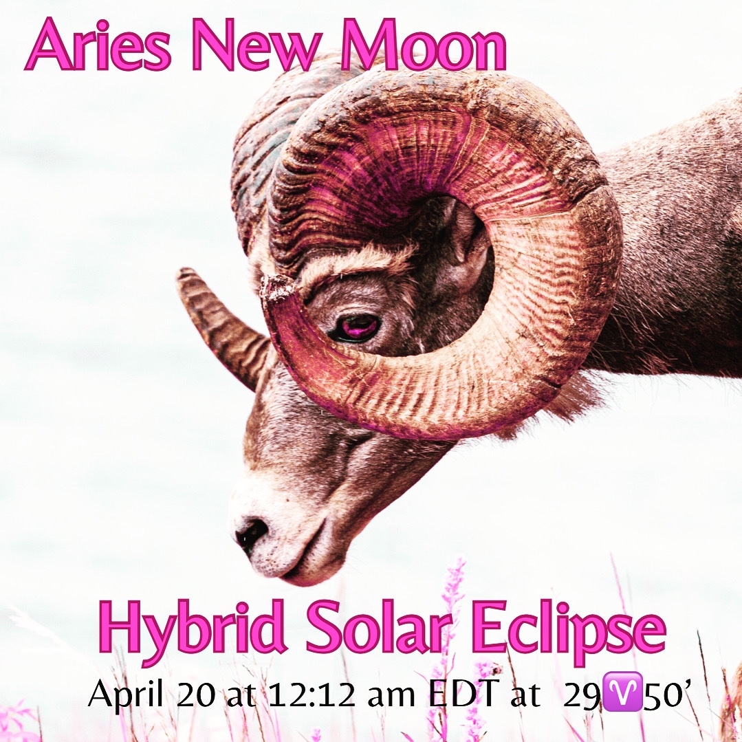 Aries New Moon Hybrid Solar Eclipse – Alison's Tarot & Astrology